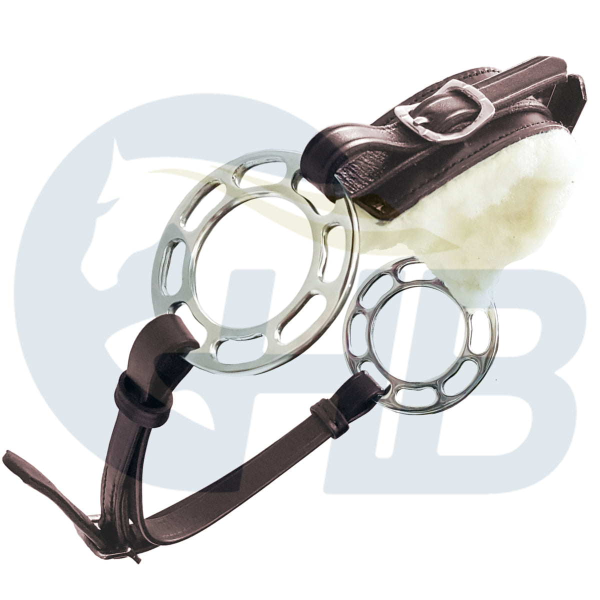 Wheel Shaped Leather Hackamore - Various Options – horsebizaustralia