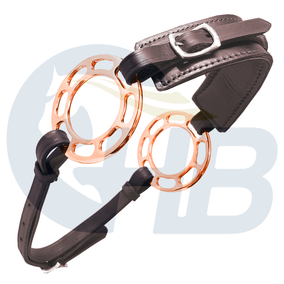 Wheel Shaped Leather Hackamore - Various Options – horsebizaustralia